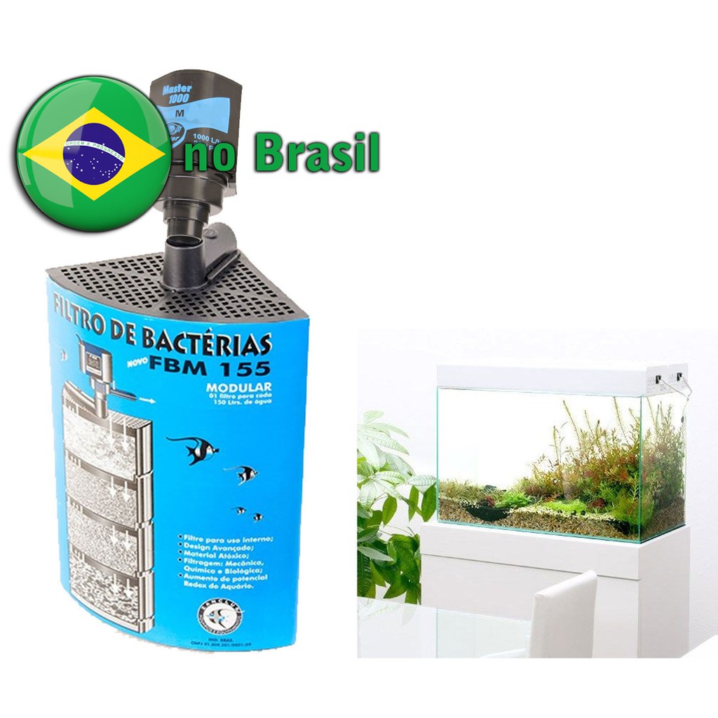 Filtro de Aquario interno Para Aquário Plantado - Kit Completo Grande ...