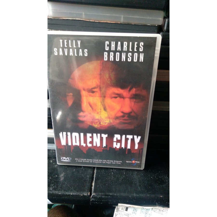 DVD Violent City Charles Bronson Telly Savalas | Shopee Brasil