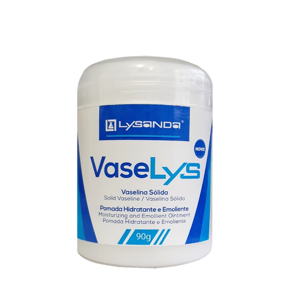 Vaselina Sólida Pomada Hidratante 90g Lysanda | Shopee Brasil