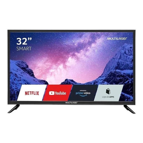 Smart TV Multilaser TL020 DLED HD 32" . | Shopee Brasil