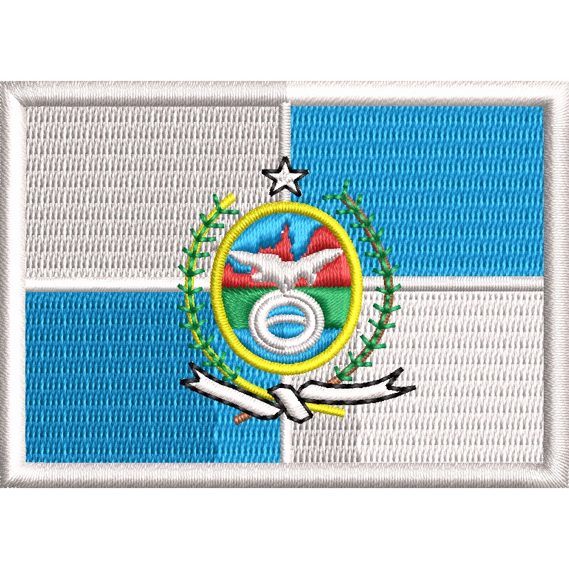 Patch Bandeira Rio De Janeiro Moto Clube Para Coletes e Jaquetas Ban101 ...