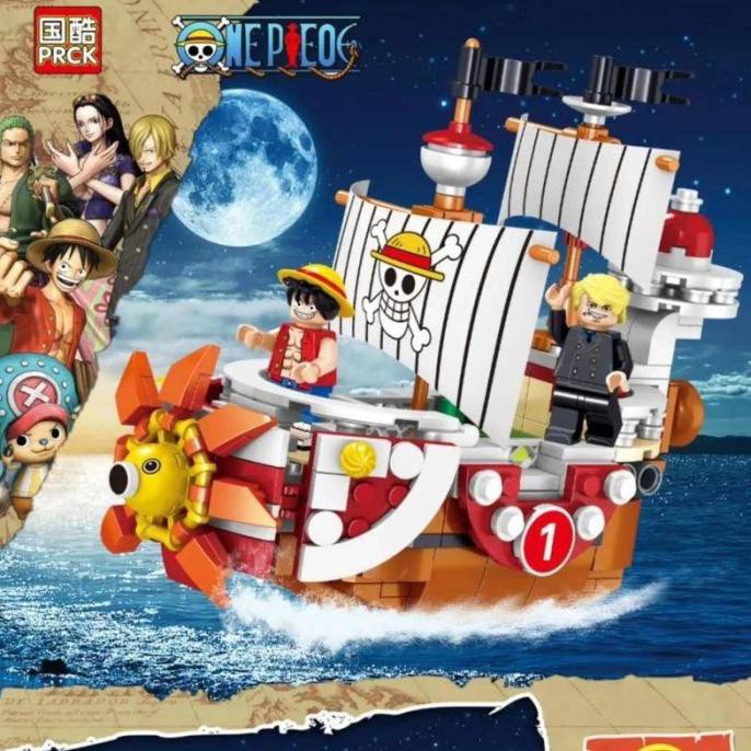 Lego kwe Minifigurre One Piece Monkey D Luffy Cartoon (Code 010 ...