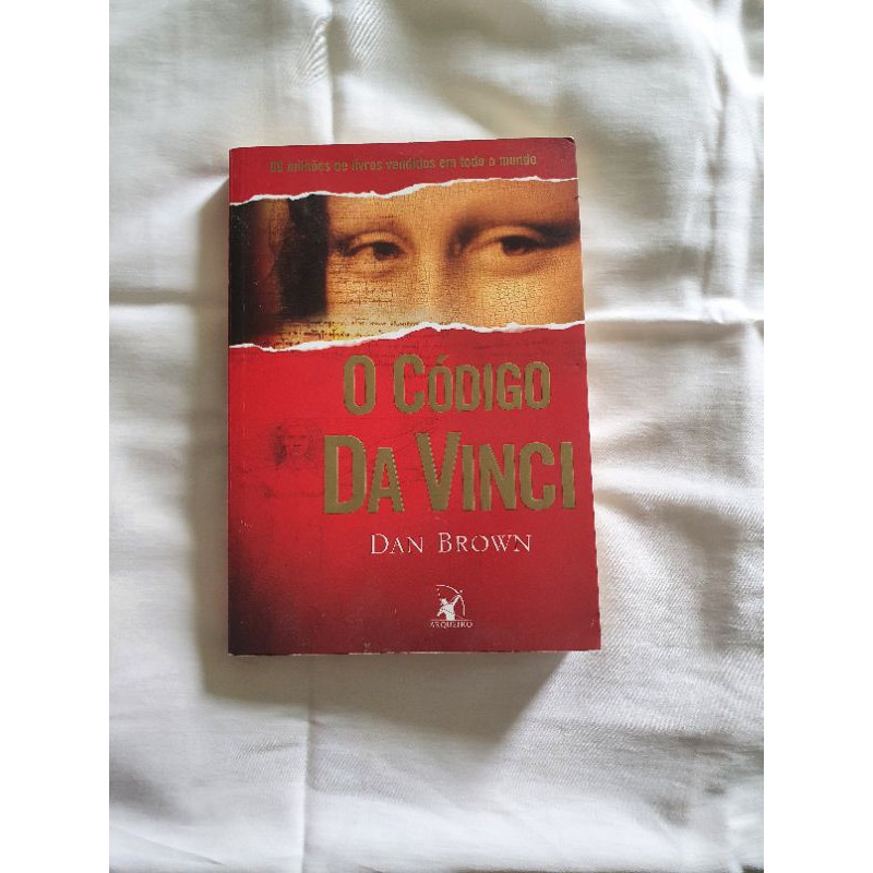 Livro O código Da Vinci-Dan Brown | Shopee Brasil