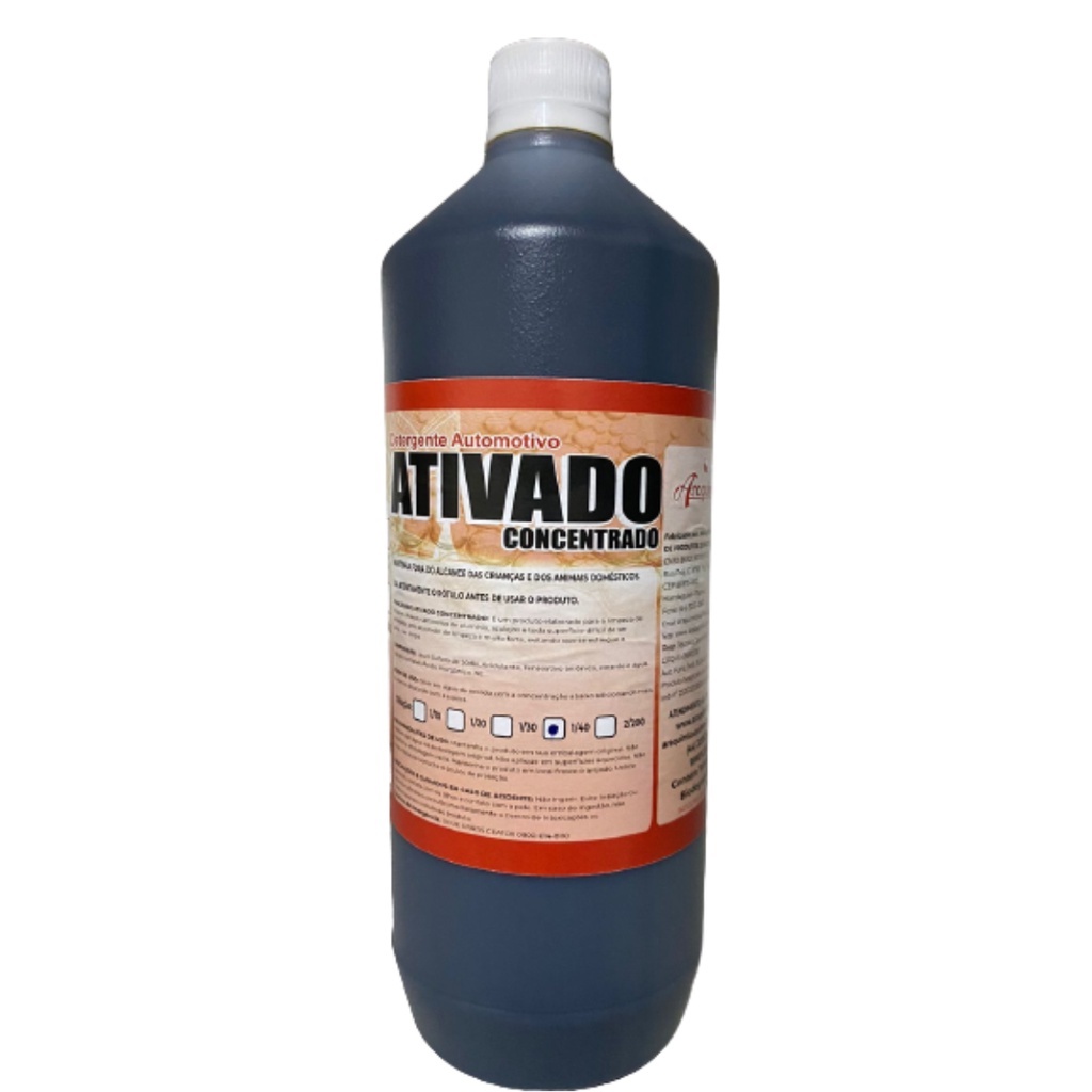 Detergente Automotivo Ativado Intercap Concentrado 1 Litro | Shopee Brasil
