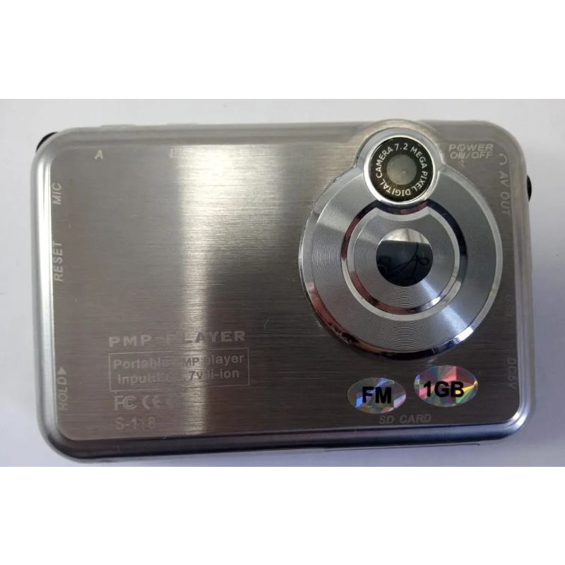 Câmera Digital Pmp Player Mp4, Mp5 Radio Fm Antiga com capa | Shopee Brasil