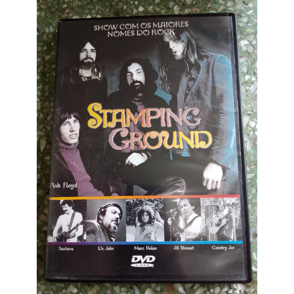 Dvd Stamping Ground - Pink Floyd, Marc Bolan, Santana, Al Stewart ...