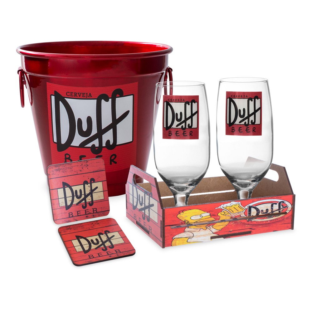 Kit Home Bar cerveja Duff | Shopee Brasil