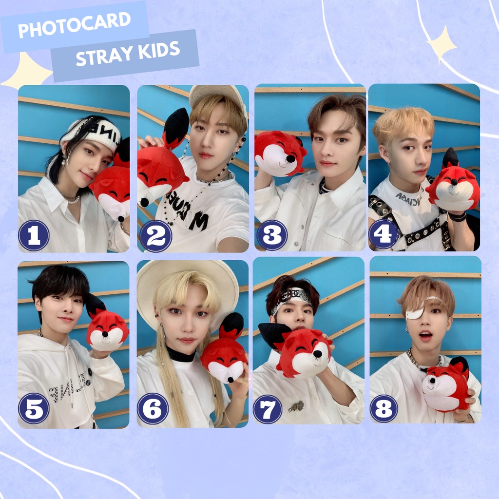 Photocards SOHU KOREA Stray Kids | Shopee Brasil