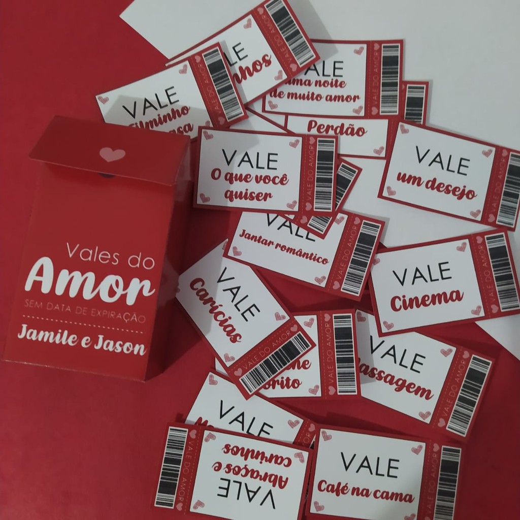Ticket Vales do Amor | Shopee Brasil
