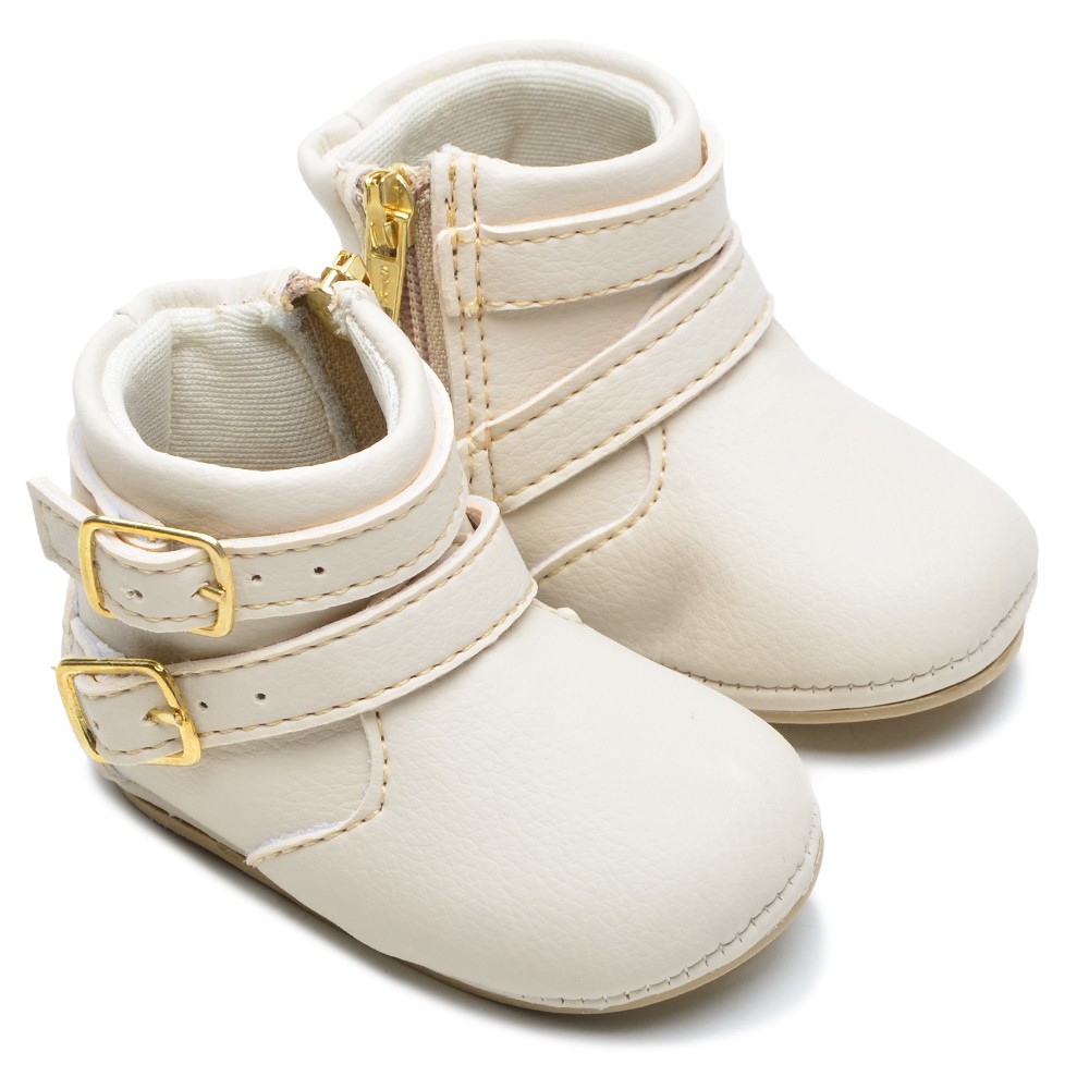 Botinha Bota Menina Infantil Bebê com Zíper Feminina Baby Girl 14 ao 18 ...