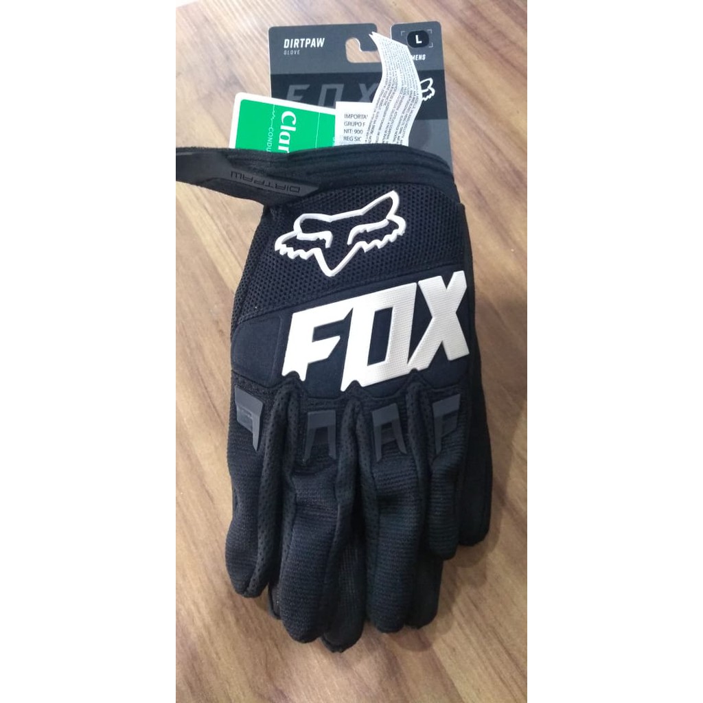 Luva Fox DirtPaw Dedo Longo L | Shopee Brasil