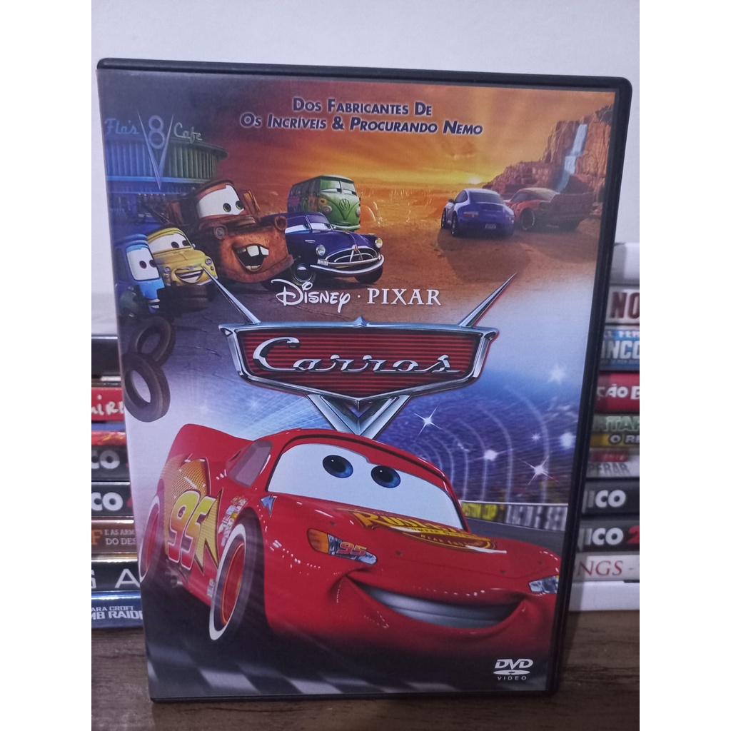 Dvd Carros- Pixar | Shopee Brasil