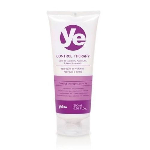 Yellow - Control Therapy - Leave-In para Controle de Volume 200 ml ...