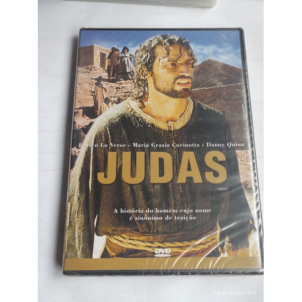 Dvd Judas Coleção Biblia Sagrada Enrico Lo Verso Lacrado | Shopee Brasil