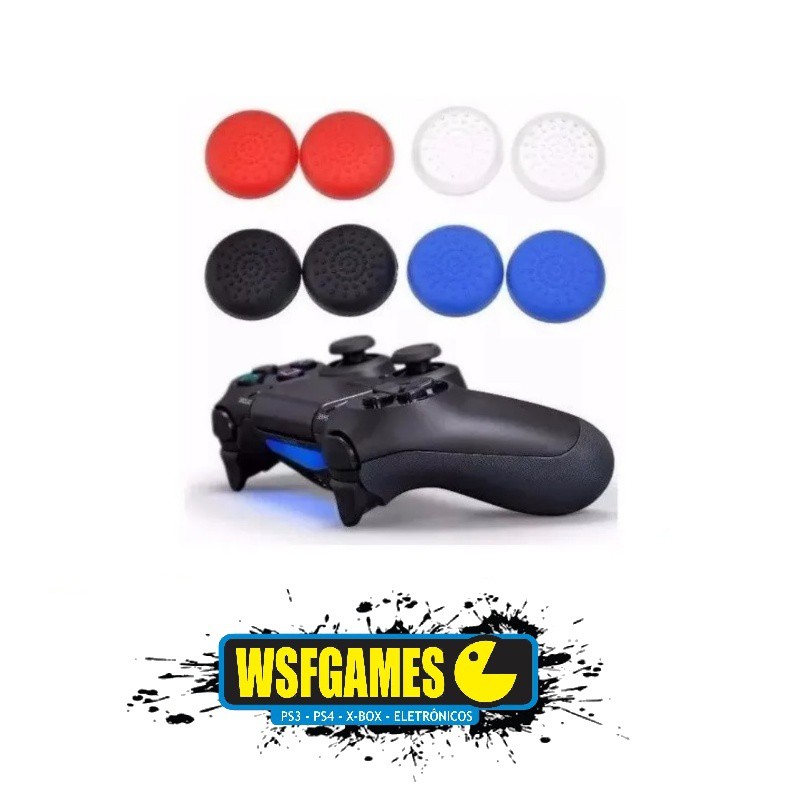 Par De Grips De Silicone Controle Dualshock4 Dualsense Ps4 Ps5 ...