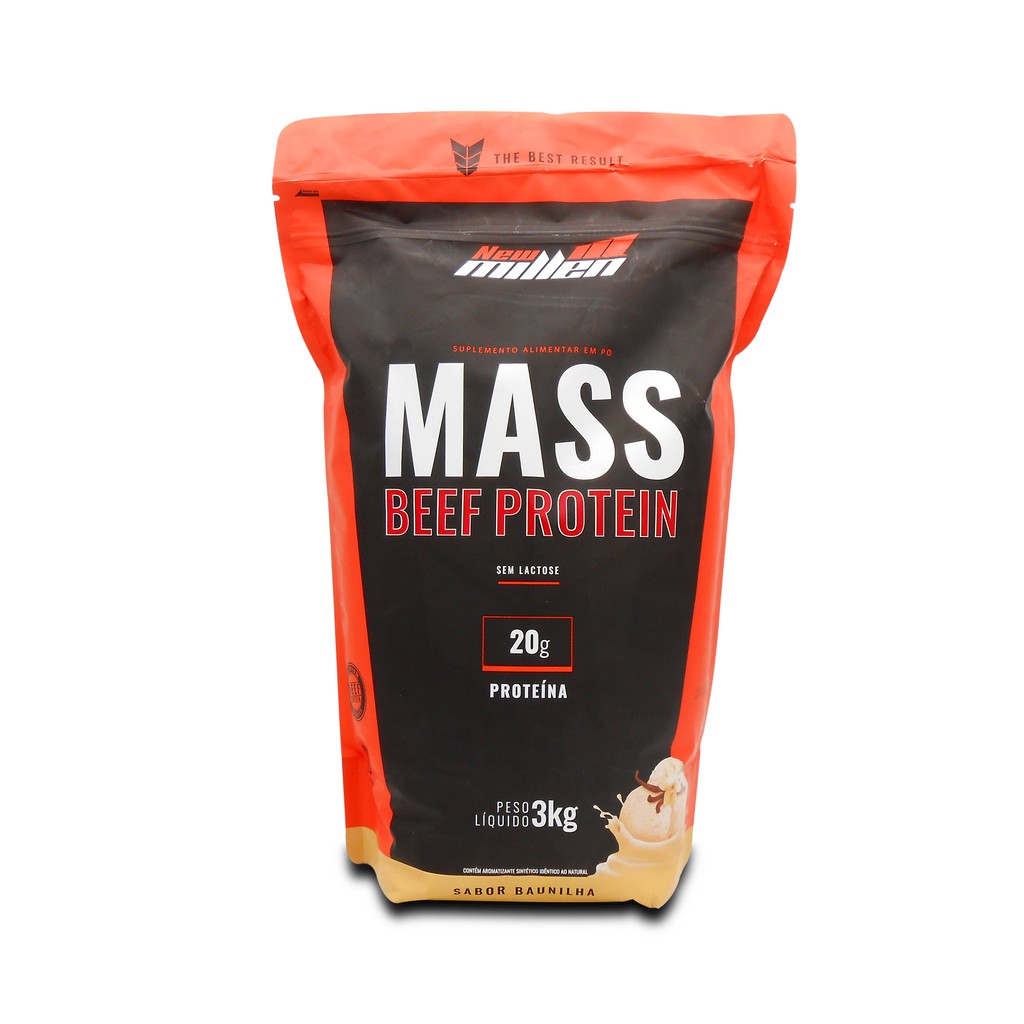 Hipercalórico - Mass Beef Protein - Proteína da Carne - Zero Lactose ...