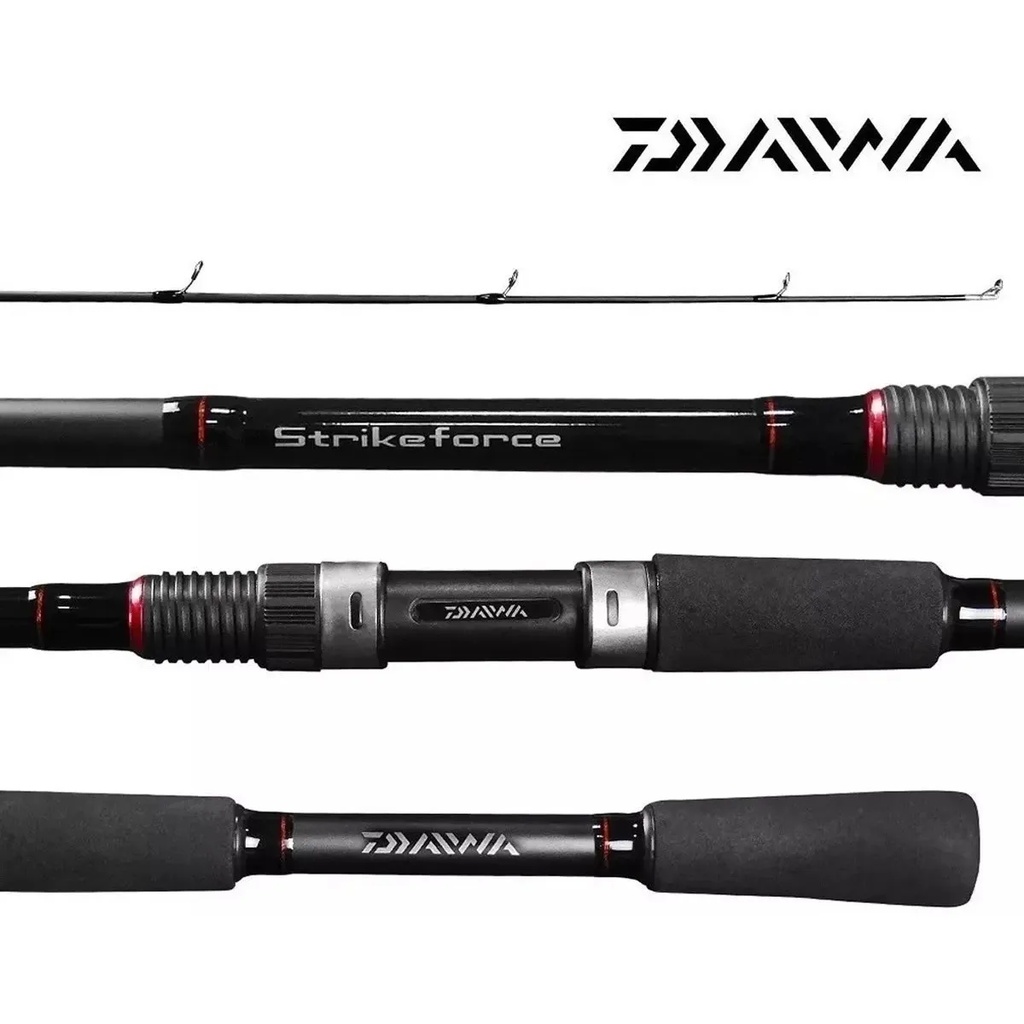 VARA PARA MOLINETE DAIWA STRIKEFORCE (1,83M) 12-25LBS 2 PARTES | Shopee ...
