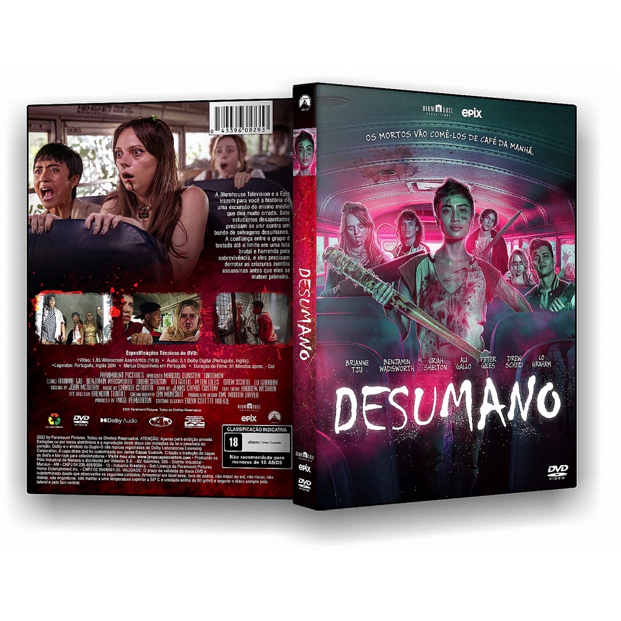 Dvd Desumano (dubl E Leg) | Shopee Brasil