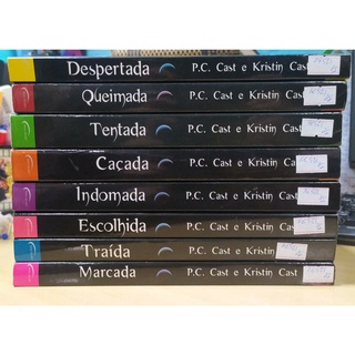 Coleção Série House of Night - P. C. Cast / Marcada / Queimada ...