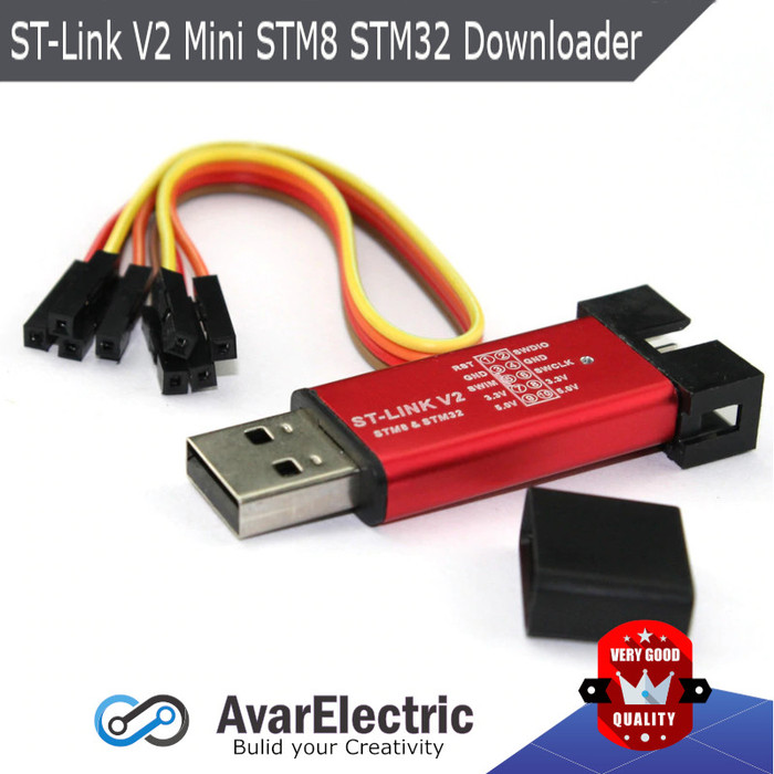 Stlink St-link V2 Mini Stm8 Stm32 Downloader Ligação De St | Shopee Brasil