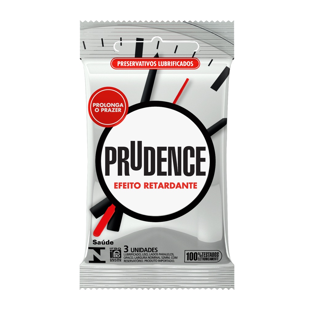 Preservativo Prudence Efeito Retardante Dure Mais Na Cama | Shopee Brasil