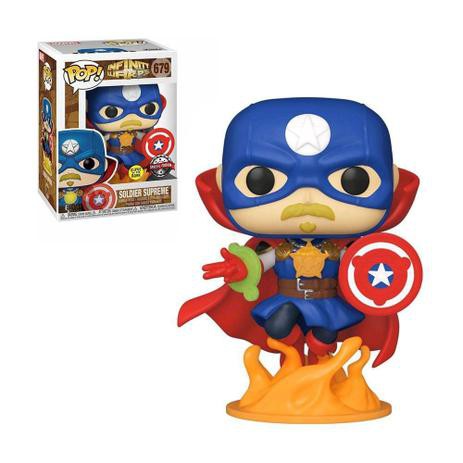 Funko Pop! Marvel Infinity Warps - Soldier Supreme 679! | Shopee Brasil