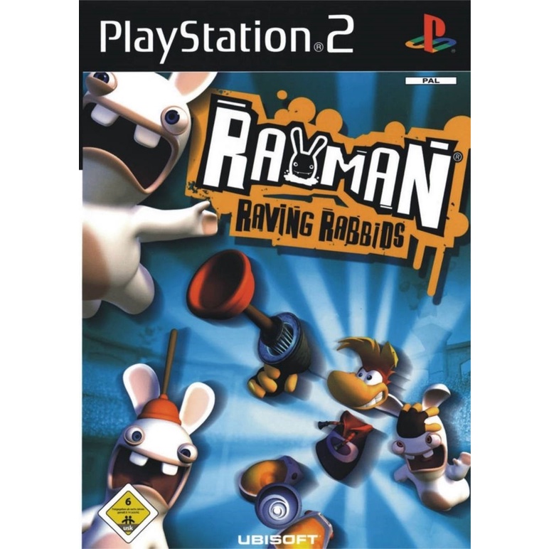 PS2 - RAYMAN RAVING RABBIDS (PATCH) | Shopee Brasil