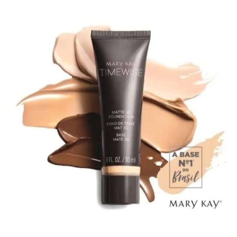 Base Timewise 3D Matte Mary Kay | Shopee Brasil