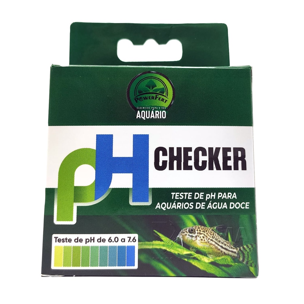Teste de pH Power Fert pH Checker Água Doce 400 Testes | Shopee Brasil