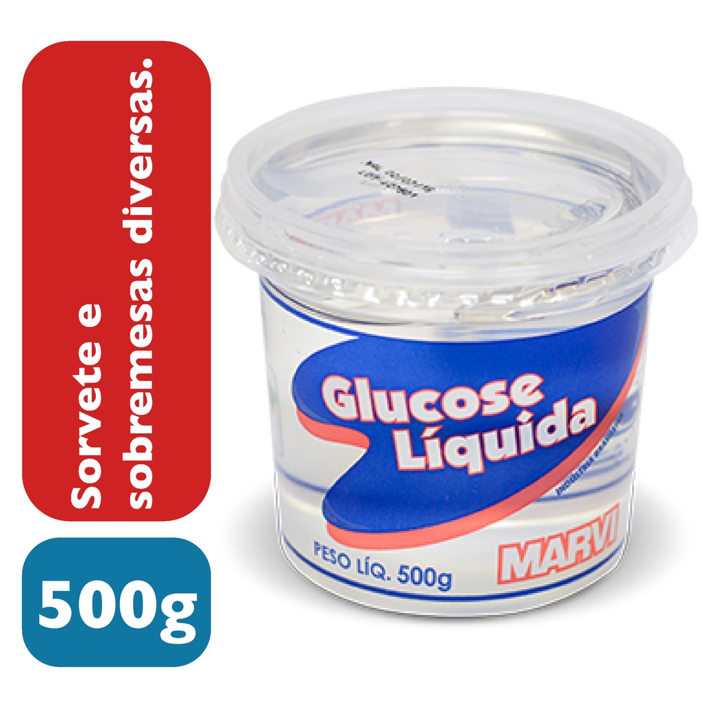 Xarope Glucose De Milho Líquida Marvi 500g Sorvete Doces | Shopee Brasil