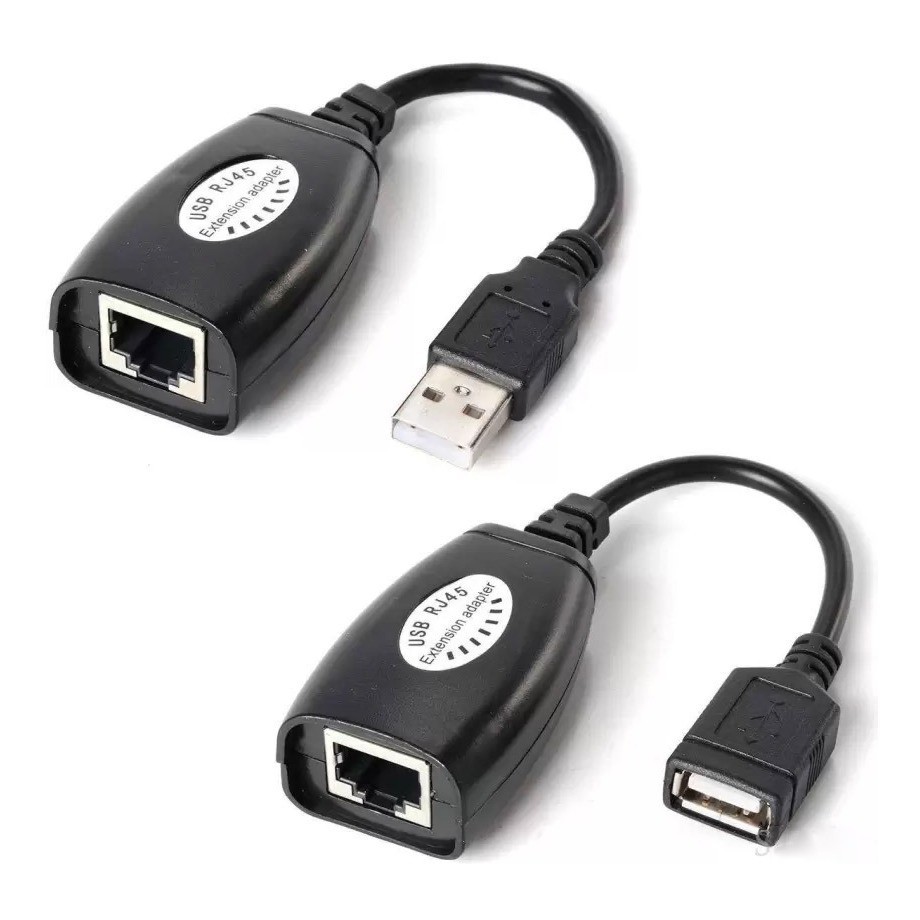 Conversor Extensor USB Via Cabo Internet Rj45 | Shopee Brasil