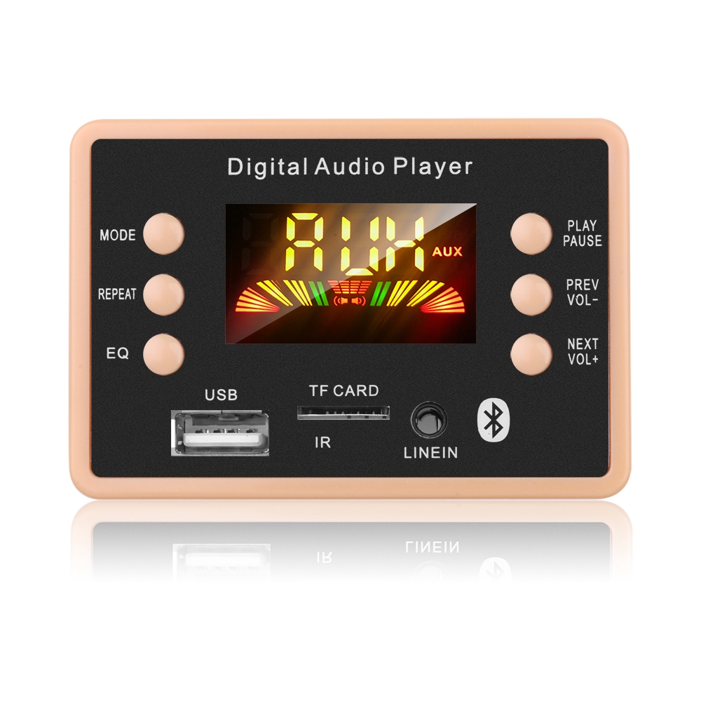 Bluetooth 5.0 MP3 Decoder Decoder Card Module 12V Car USB MP3 Player ...