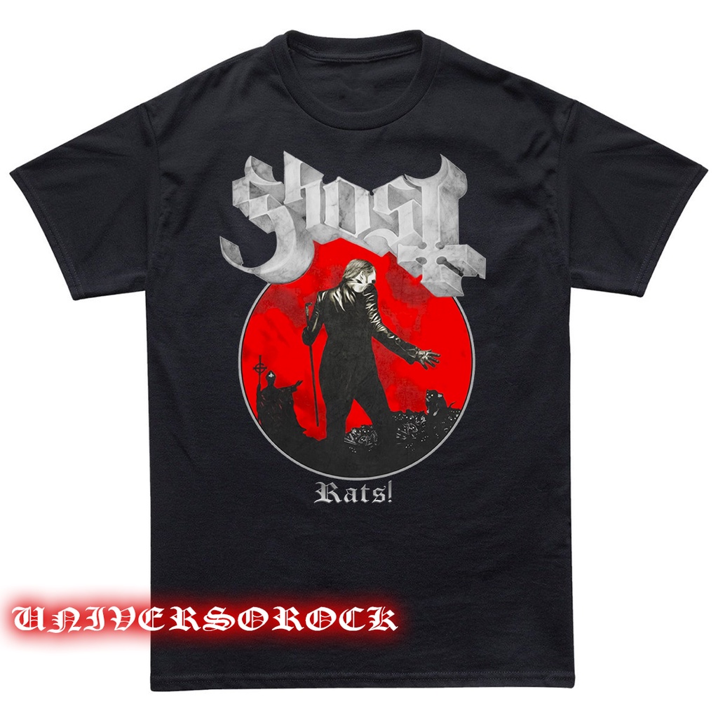 Camiseta T-shirt Unissex Banda Ghost Rats | Shopee Brasil