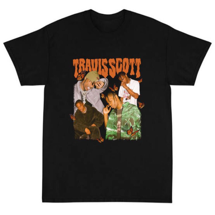 Camiseta Bootleg Travis Scott | Shopee Brasil