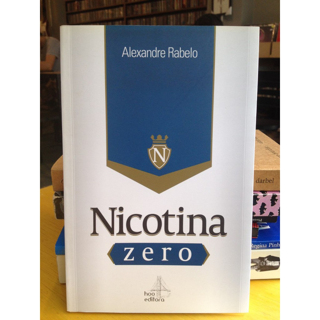 Livro Nicotina Zero Alexandre Rabelo | Shopee Brasil