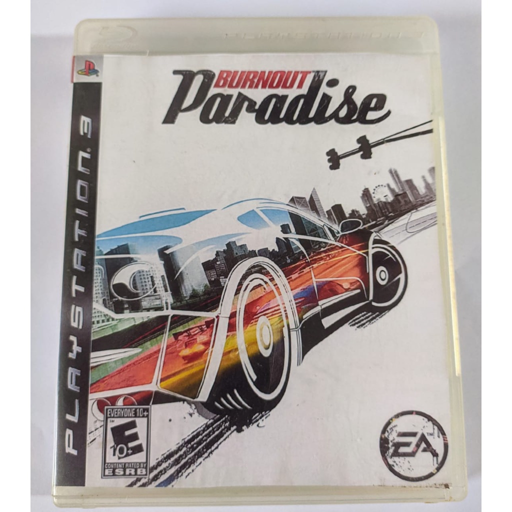 Burnout Paradise Mídia Física PS3 , a pronta entrega | Shopee Brasil