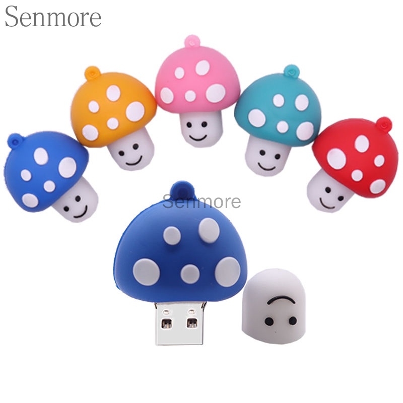 Pendrives Usb Bonito Cogumelo Dos Desenhos Animados Pendrive 1GB 8GB ...