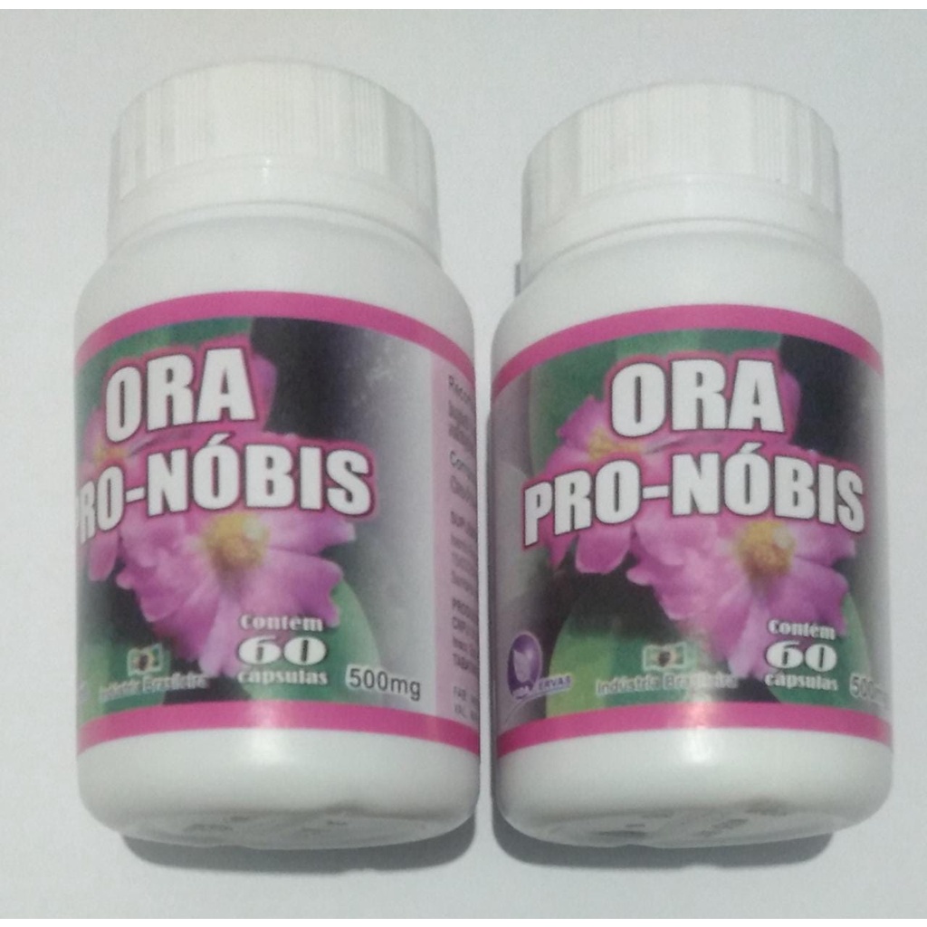 Kit: 2 Ora Pró Nóbis 60 Caps 500 mg | Shopee Brasil