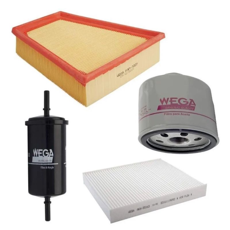 Kit Filtros Wega | Shopee Brasil