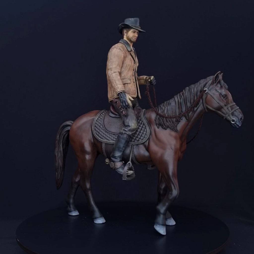 Arthur Morgan - Red Dead Redemption - Action Figure Fan Art | Shopee Brasil