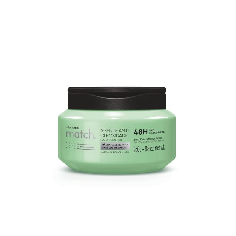 O Boticario Match Mascara Capilar Agente Antioleosidade 250G | Shopee ... O Boticario Match Mascara Capilar Agente Antioleosidade 250G | Shopee ...