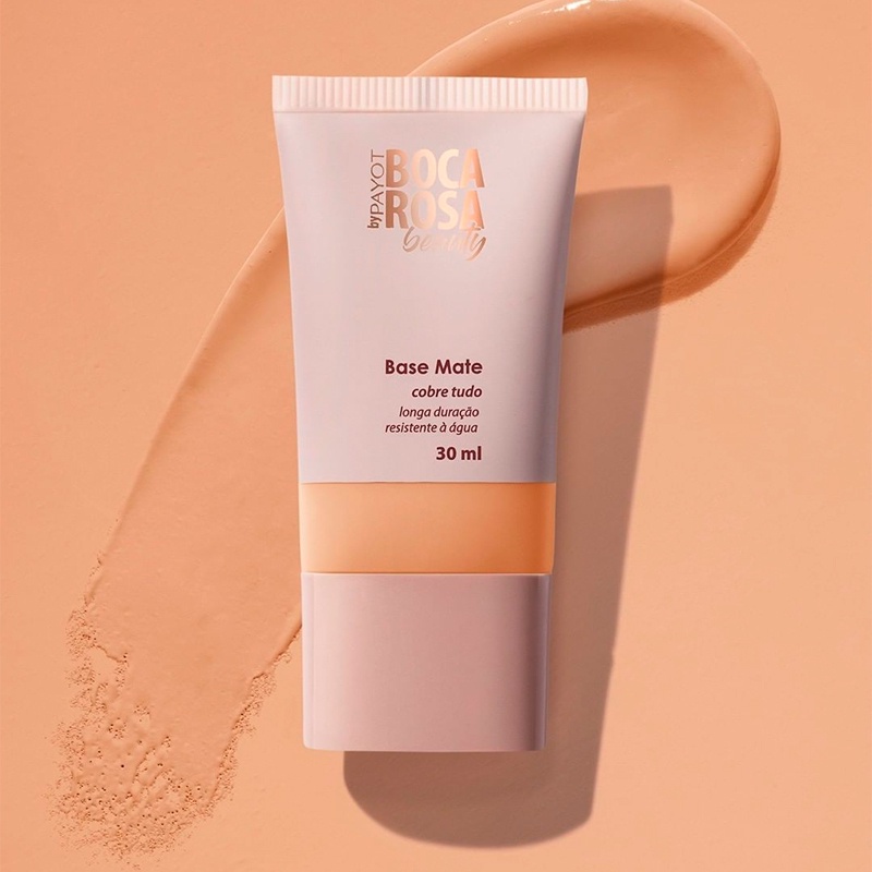 Kit Base Boca Rosa + Pó Solto Mármore e Corretivo **Escolher a cor do ...