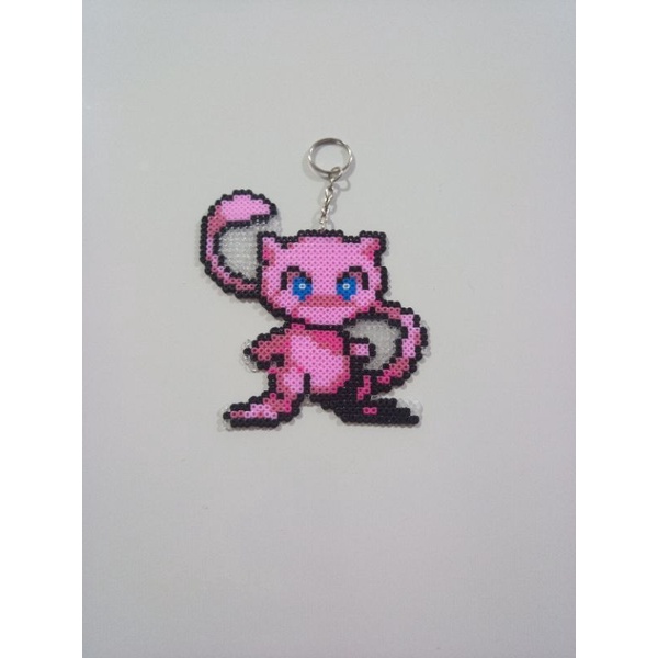 Chaveiro Mew - Pokémon Hama Perler Beads | Shopee Brasil