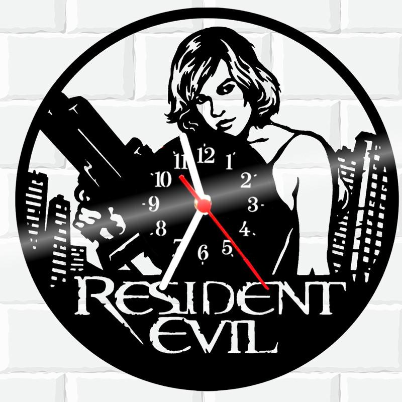 Relógio De Vinil Disco Lp Parede Resident-Evil | Shopee Brasil