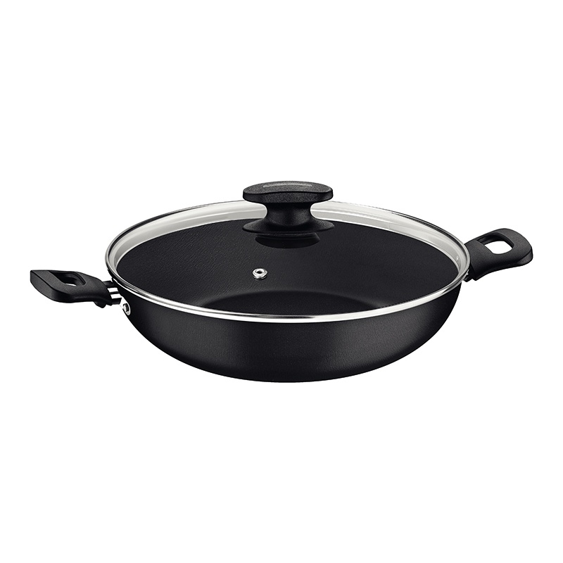 Panela Wok Antiaderente Preto 3L 28cm Loreto Tramontina 27817/120 | Shopee Brasil