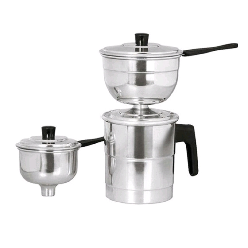 Cuscuzeiro Em Alumínio Individual Ou Para Duas Pessoas Fome Zero | Shopee Brasil