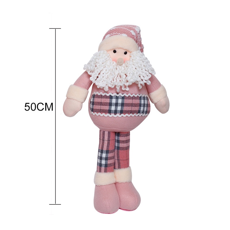 Boneco De Brinquedo Com Chifres De Rosa De Natal/Neve/Papai Noel/Rena ...