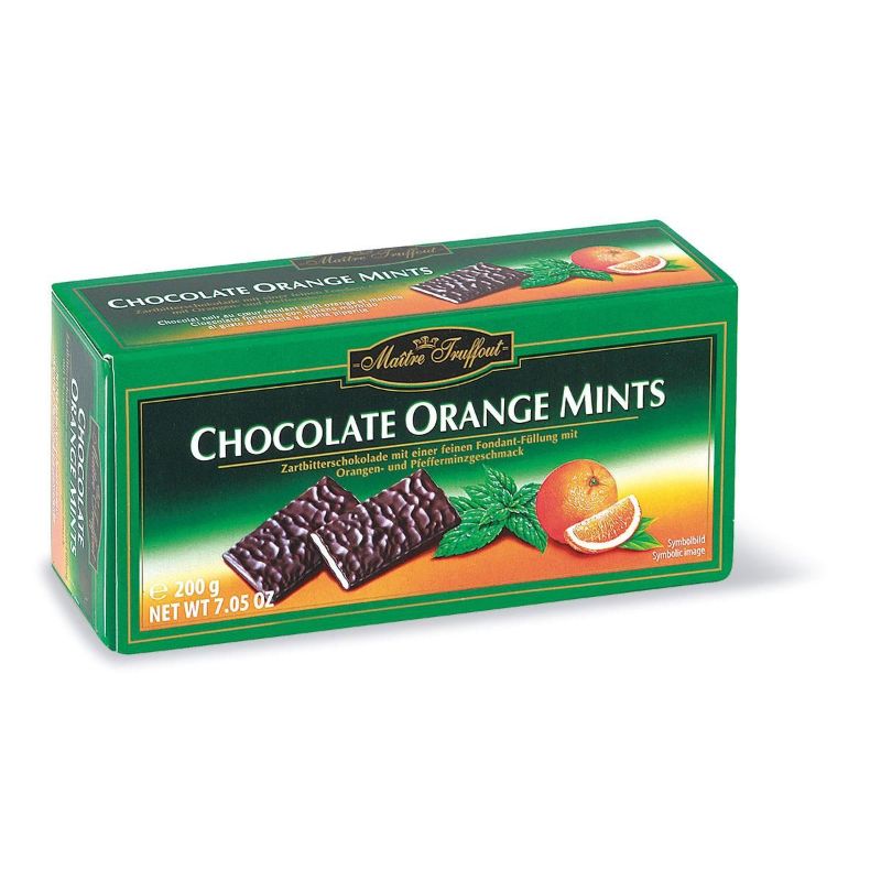CHOCOLATE ORANGE MINTS 200G MAITRE TRUFFOUT | Shopee Brasil