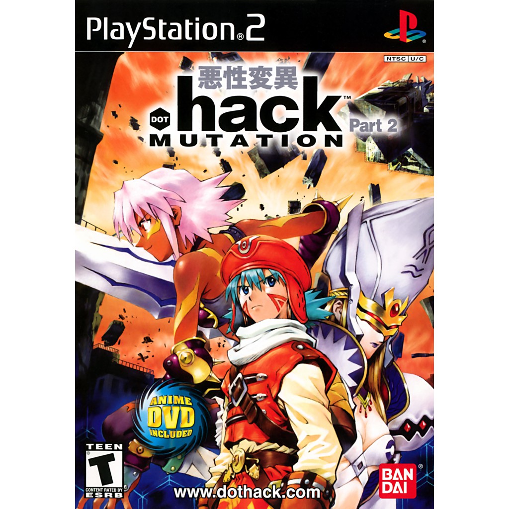 Dot Hack Part 2 Mutation jogo playstation ps2 | Shopee Brasil