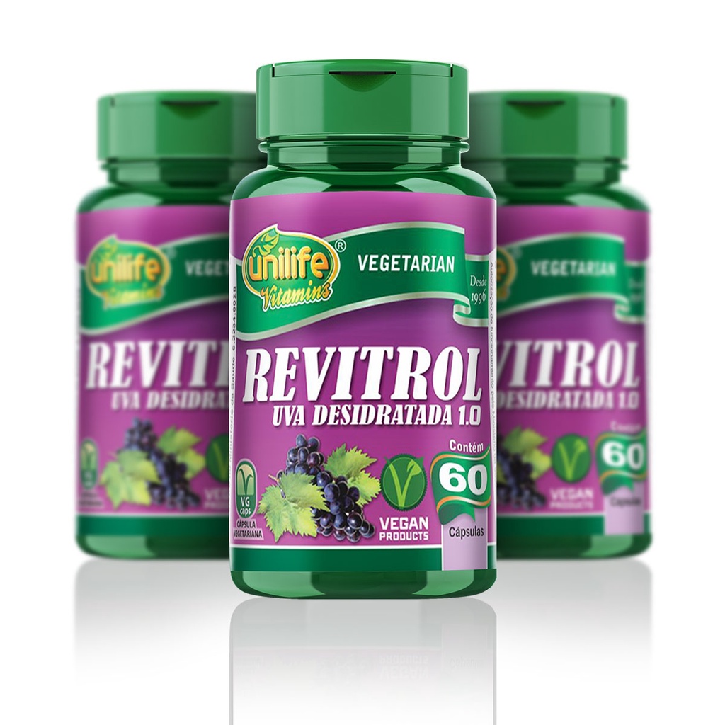 SUPLEMENTO NUTRICIONAL VEGANO REVITROL - 60 CAPSULAS. | Shopee Brasil